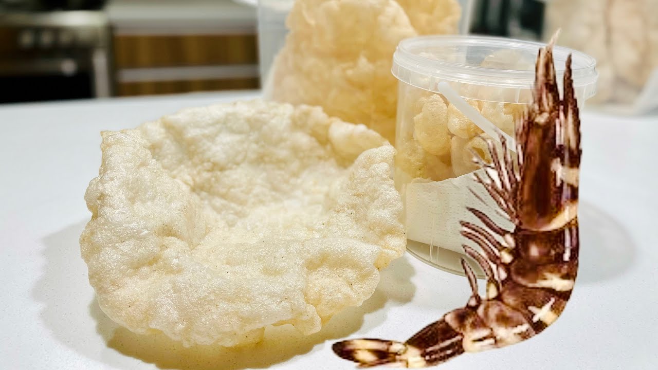 How to make Prawn Crackers? || Mugs Cooking - YouTube