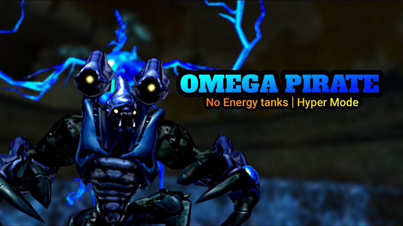 Omega Pirate on Hyper Mode no Energy Tanks | Metroid Prime - YouTube