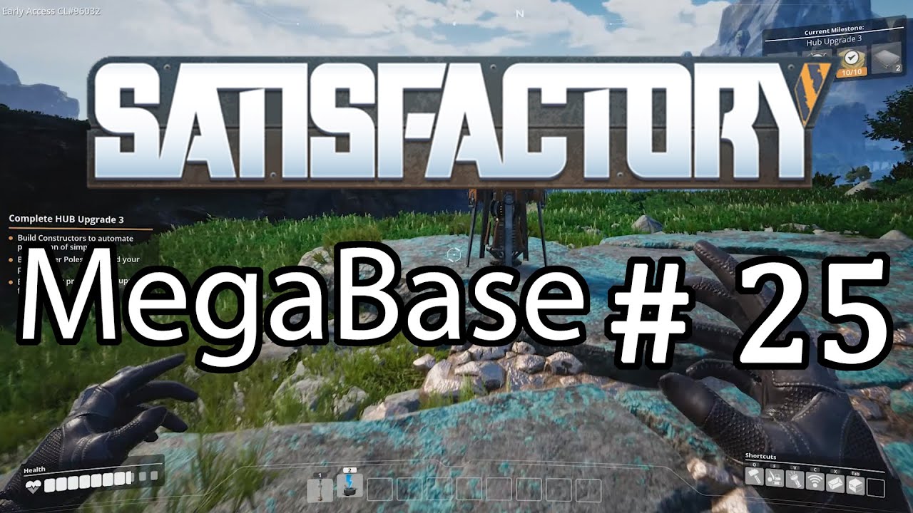Reinforced iron plate - Satisfactory SK/CZ Megabase Gameplay Tutorial ...