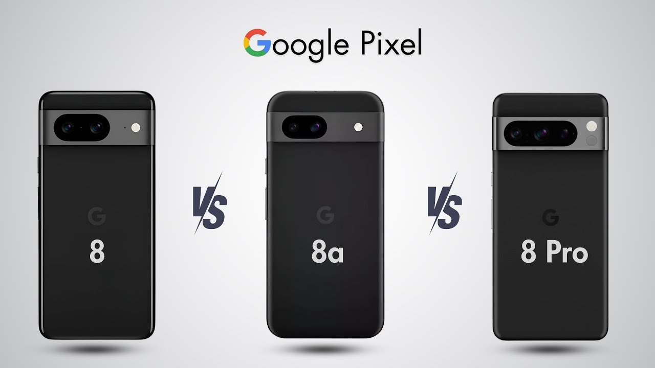 Pixel 8 Series Compared! Are You Paying Too Much for the Pixel 8 Pro ...