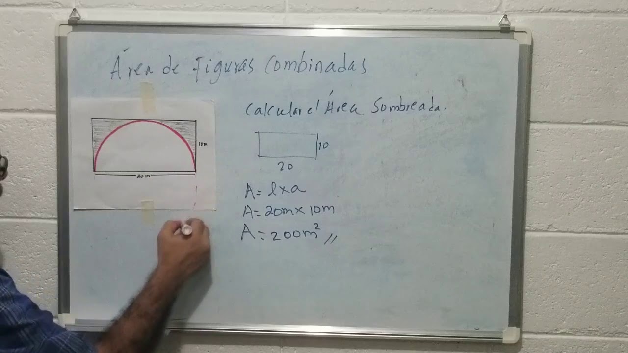 El circulo y Area de figuras Combinadas Parte 5 - YouTube