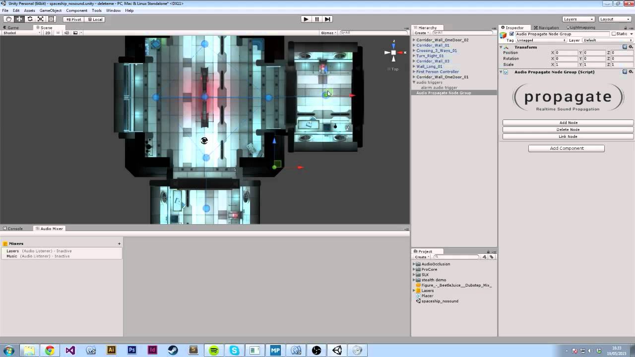 Propagate - Setting up the scene (2/4) - YouTube