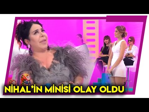 Nihal Candan Öyle Bir Mini Giydi ki Nurella Konuşamadı:) İşte Benim Stilim