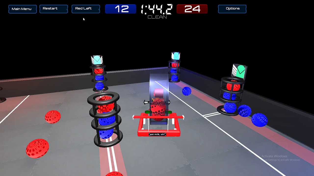 VEX Change Up Max Skills almost 30 seconds - YouTube