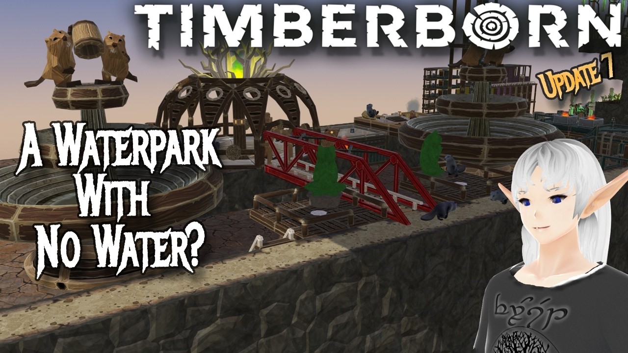 The Driest Waterpark EVER! – Timberborn Update 7 Hard mode [E19] - YouTube