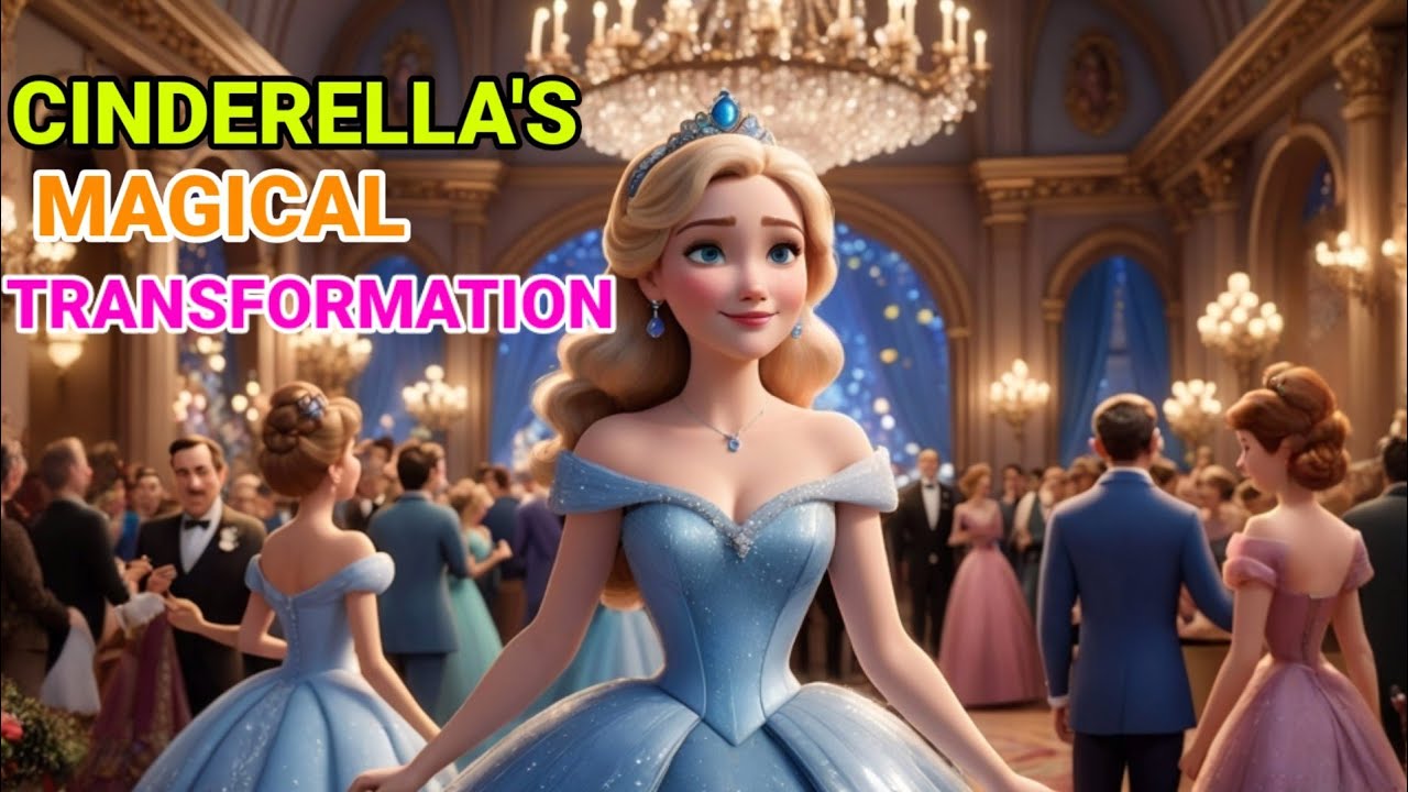 Cinderella's magical transformation🐣 Story for children - YouTube