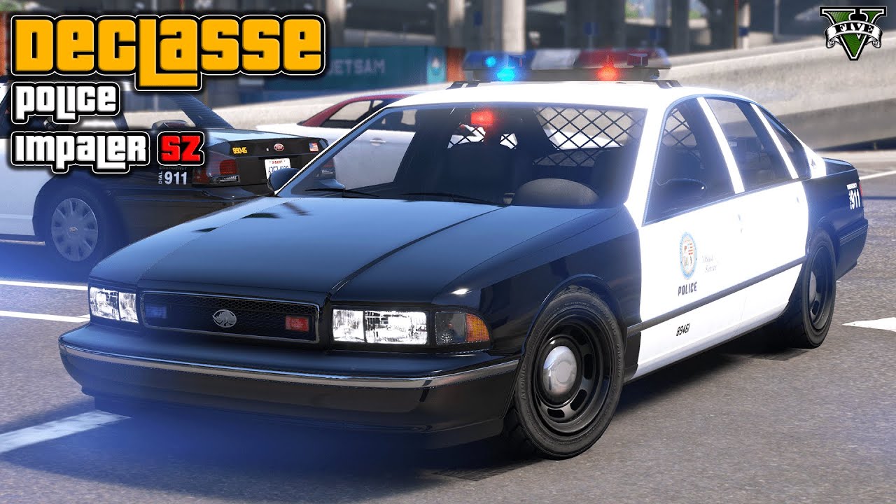 Police Declasse Impaler SZ (Police Chevrolet Impala SS) | GTA V Lore ...