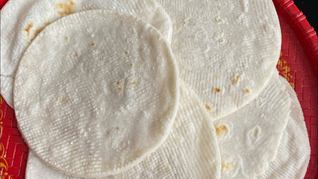 চালের গুরার রুটি বা চালের আটার রুটি ।। Chaler Aatar Ruti/Chaler Gurar ...