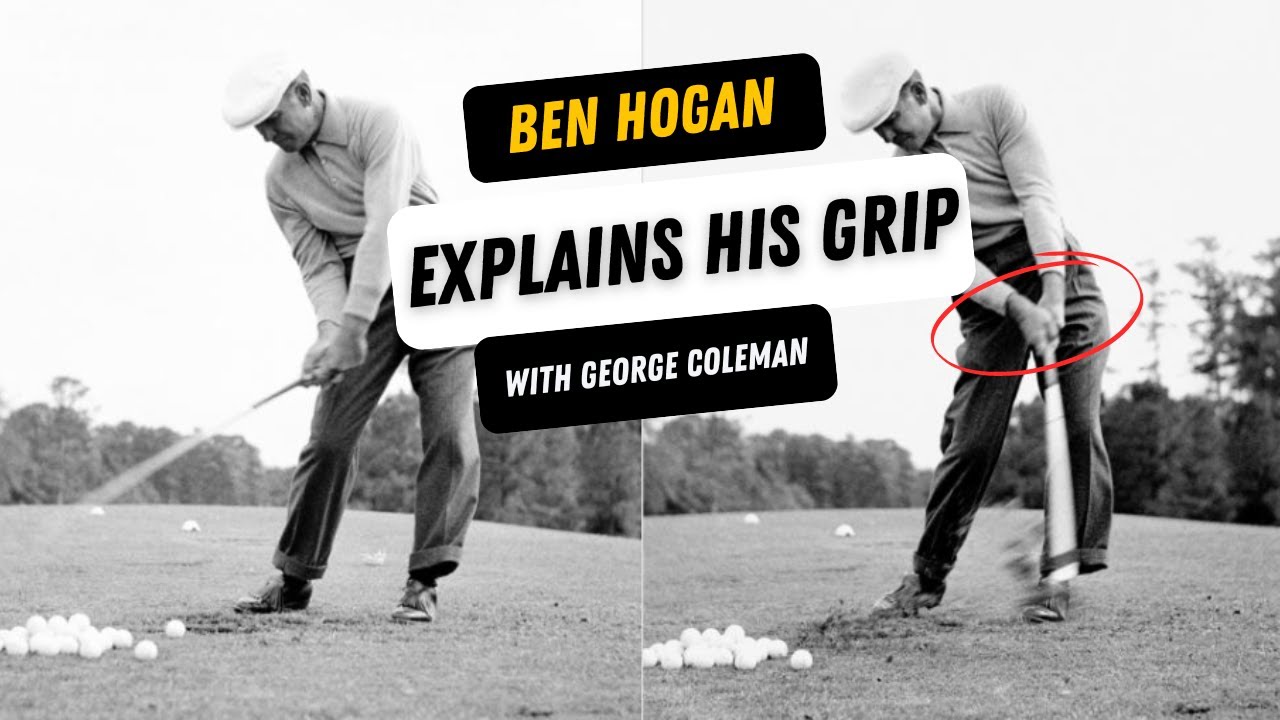RARE FOOTAGE - Ben Hogan Explains his Grip! - YouTube