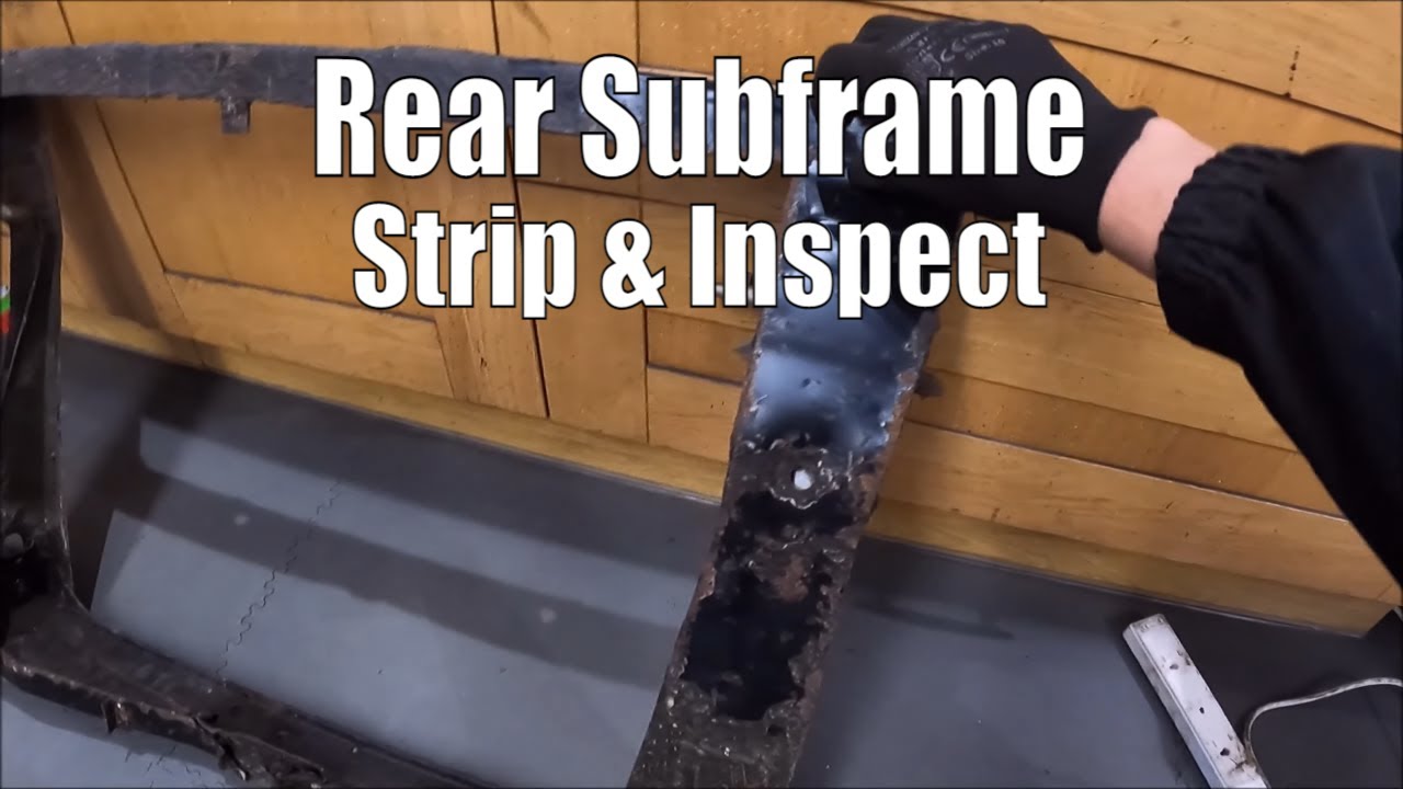 Rear Subframe Strip Down *Budget Restoration* - Classic Mini Workshop ...