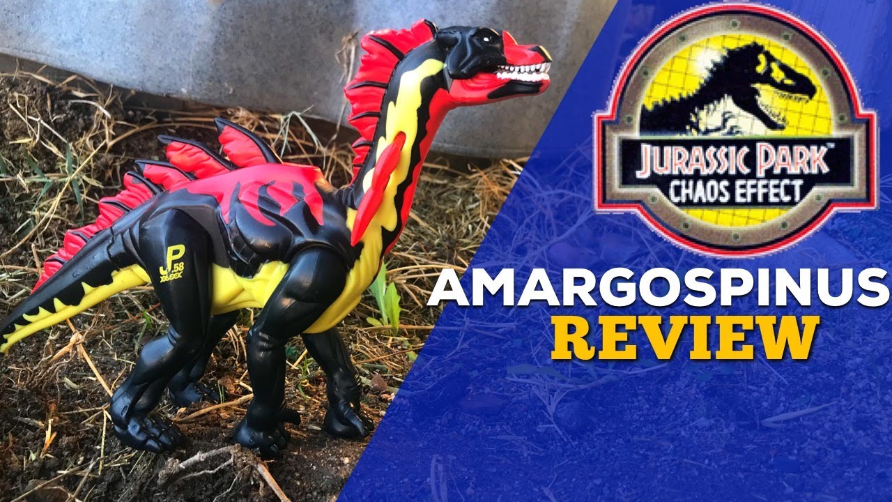 Amargospinus Toy REVIEW Jurassic Park Chaos Effect. - YouTube