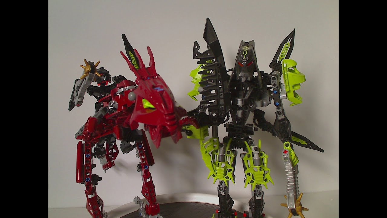 Lego Bionicle Review: Tuma & Fero & Skirmix 2009 - YouTube