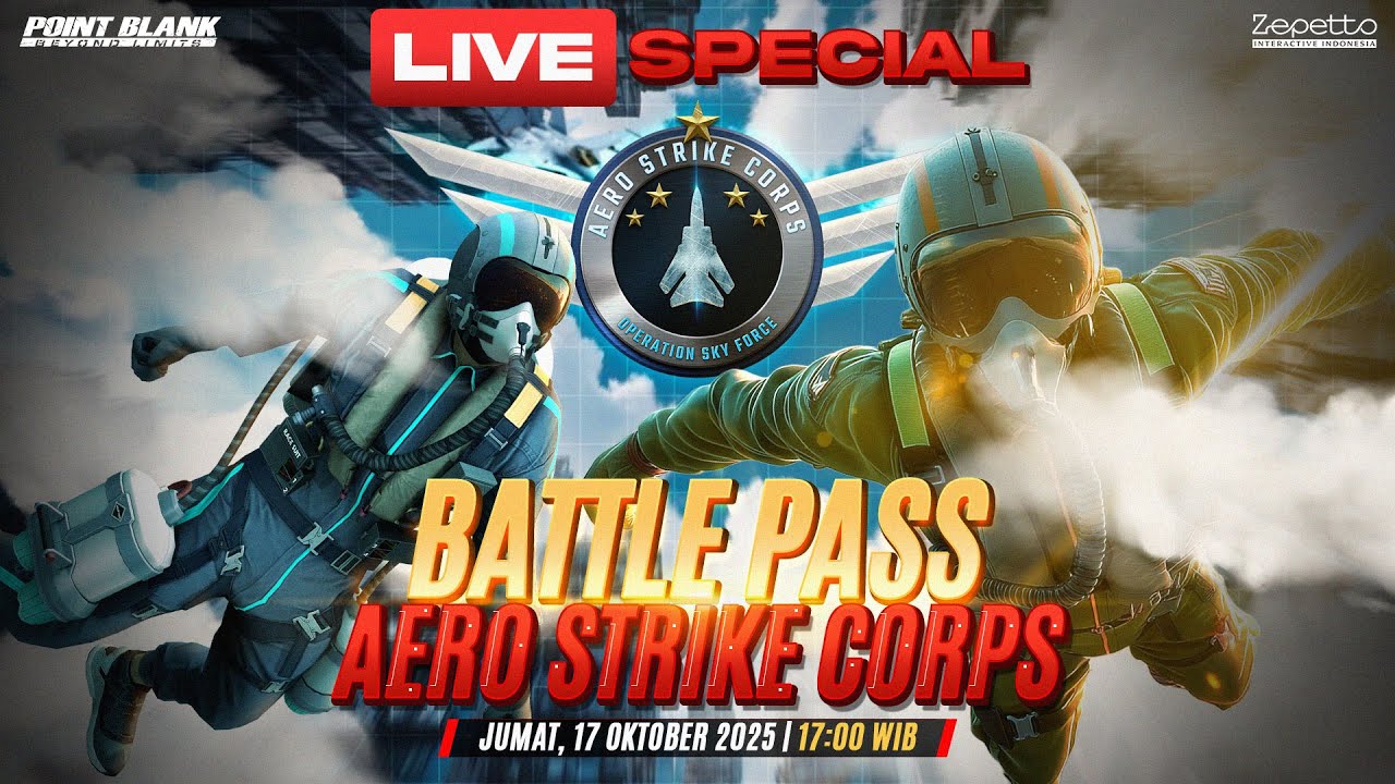Live Special: Pre-Order Battle Pass "Aero Strike Corps" 🎖️🚀 - YouTube