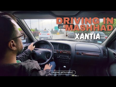 driving with xantia in Mashhad city in iran - YouTube