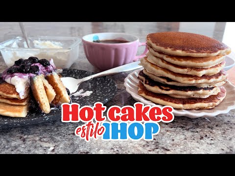 🥞 PANCAKES IHOP o HOT CAKES ESPONJOSOS - CLASE EN VIVO