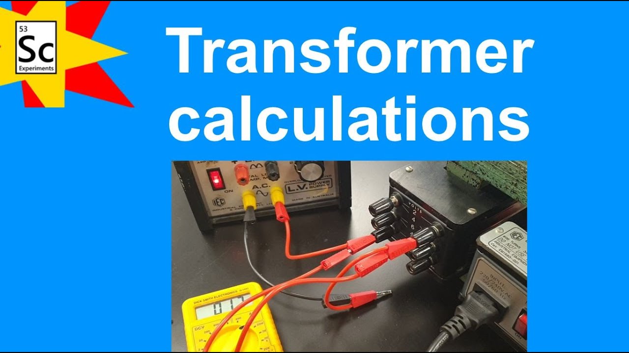 Physics experiemnts - Transformer calculations - YouTube