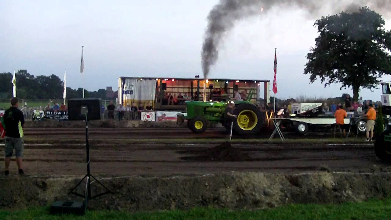 nick vd weide john deere 6030 7500 kg duitse klasse coevorden 2014 ...