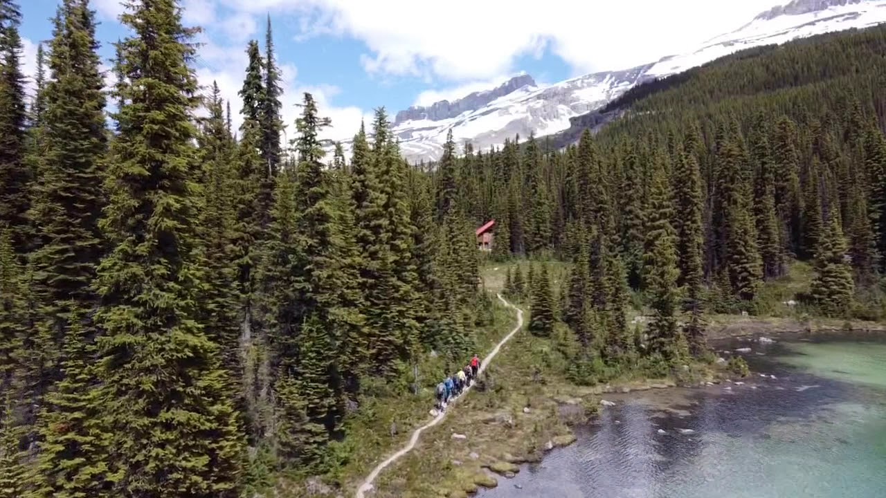 Hiking at Mistaya Lodge - YouTube