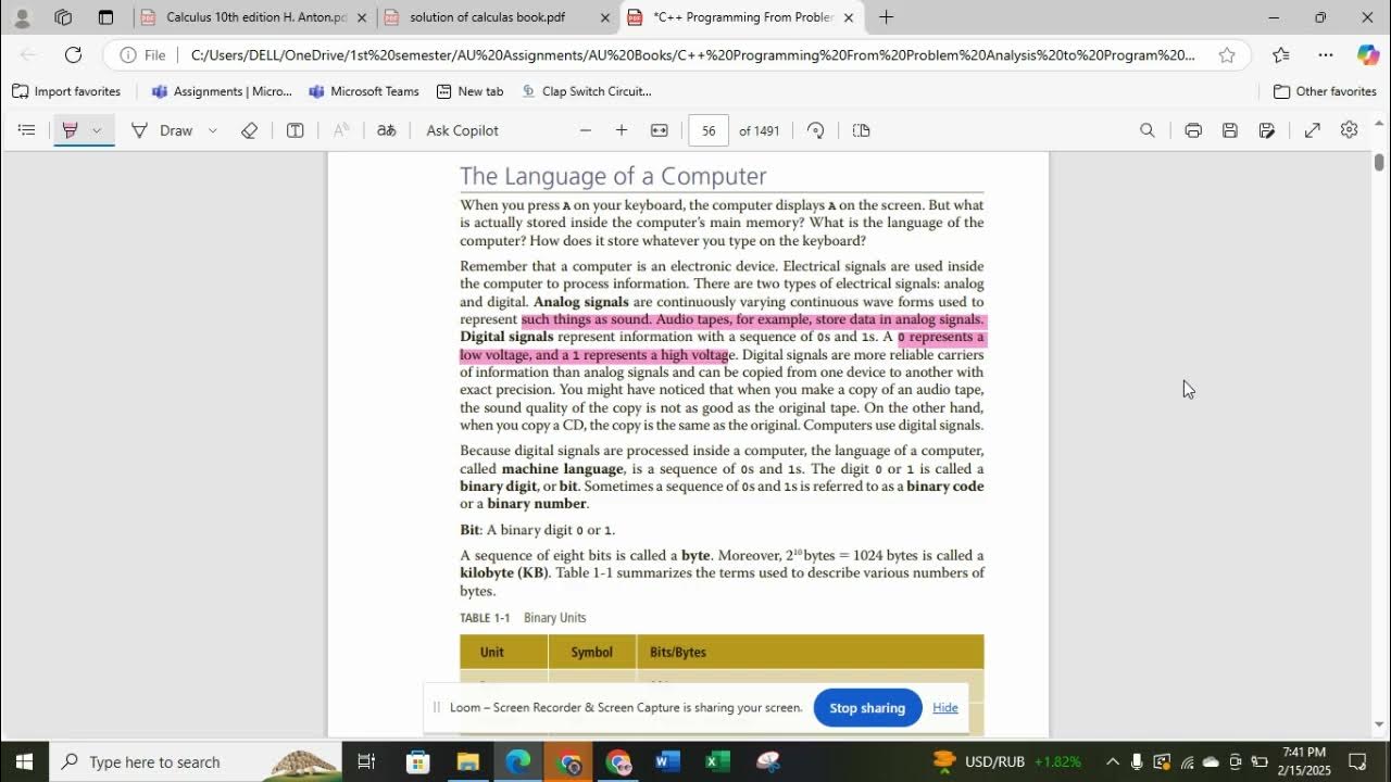 chapter 1 computer programming ft. Syeda arzoo zahra - YouTube