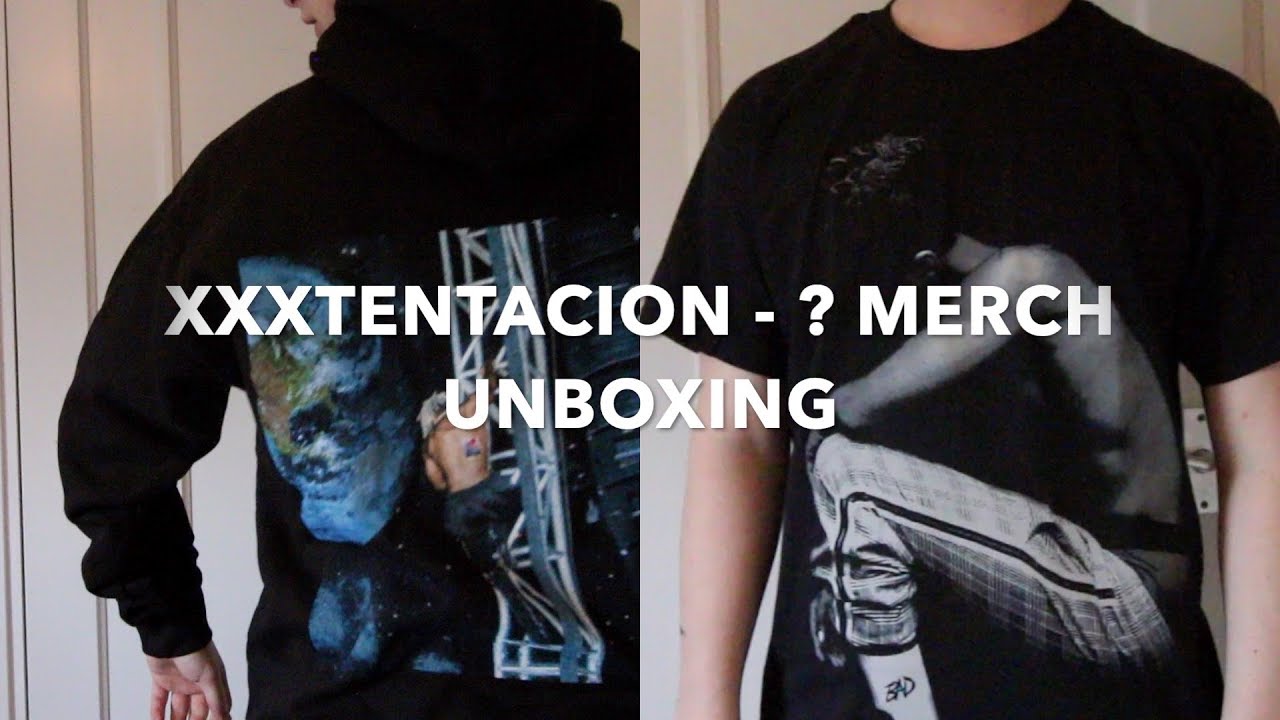 XXXTENTACION - "? MERCH" UNBOXING - YouTube