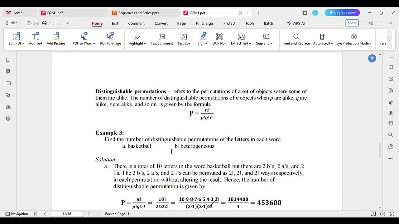 Illustrating the Permutations of Objects - YouTube
