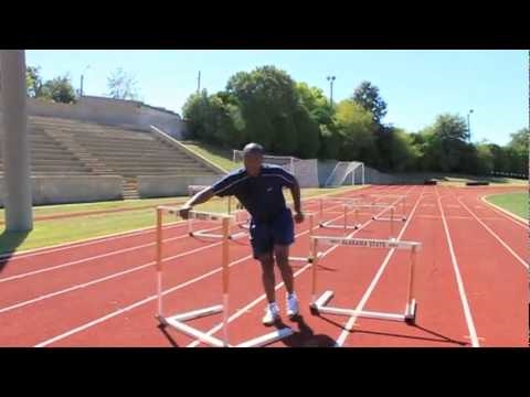 Hurdling Drills and Tips, Lead Leg and Drills Leg Drills - YouTube