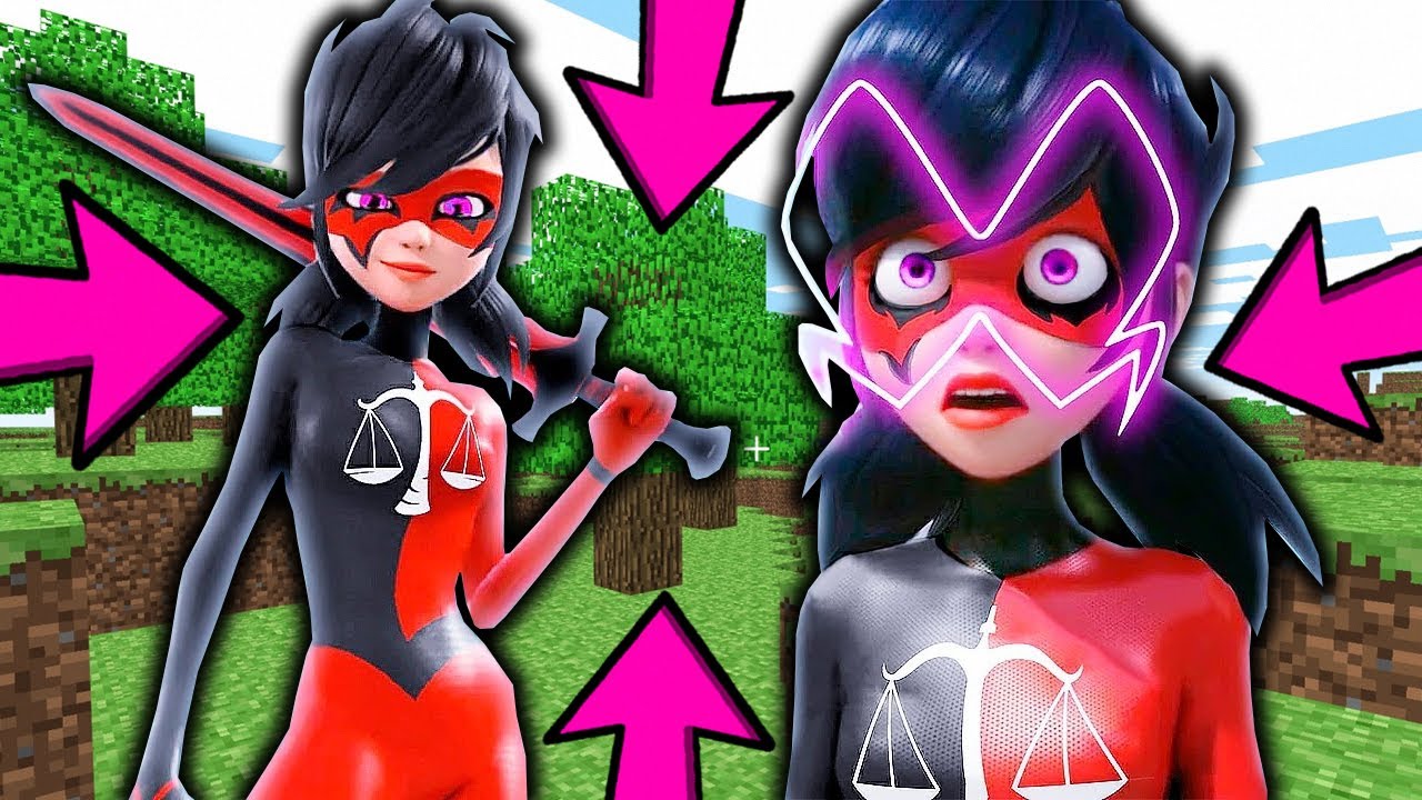 Scary Ladybug vs Cat Noir in MINECRAFT NOOB vs PRO vs HACKER vs GOD ...