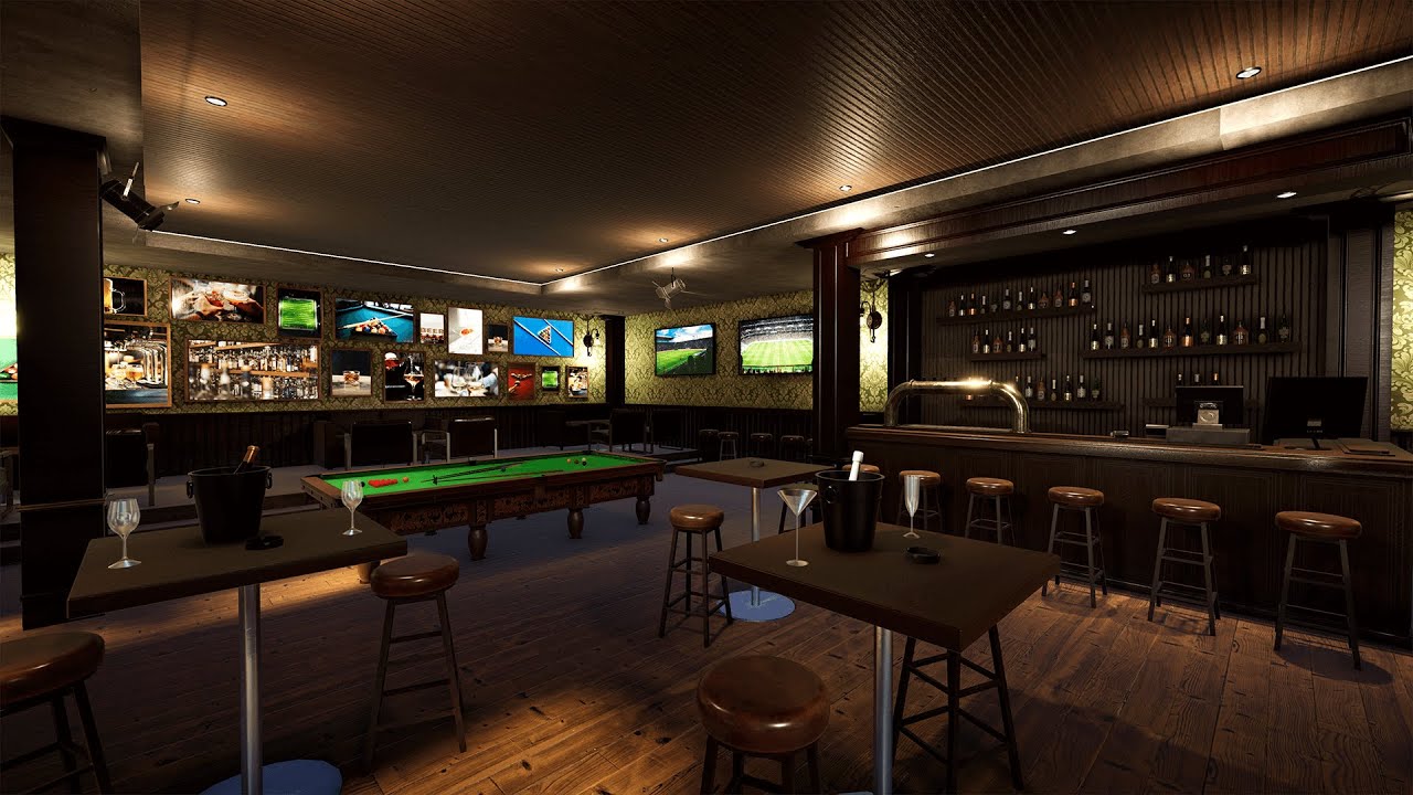 Snooker Club | Game-Ready Environment | Unity Engine - YouTube