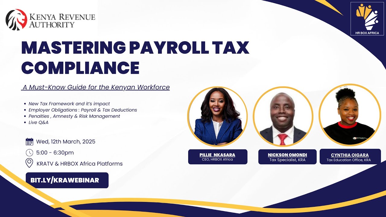 Payroll Tax Compliance Masterclass : Must-Know Guide for the Kenyan ...