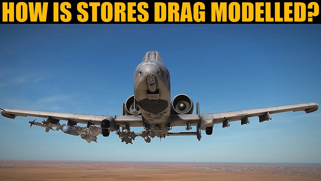 Questioned: How Is External Stores Drag Modelled In DCS WORLD? - YouTube