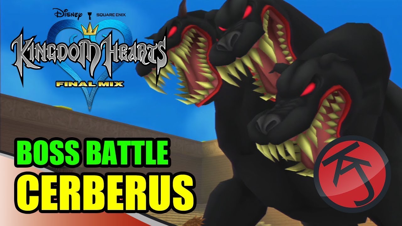 Kingdom Hearts Final Mix - BOSS BATTLE: SORA VS CERBERUS - YouTube