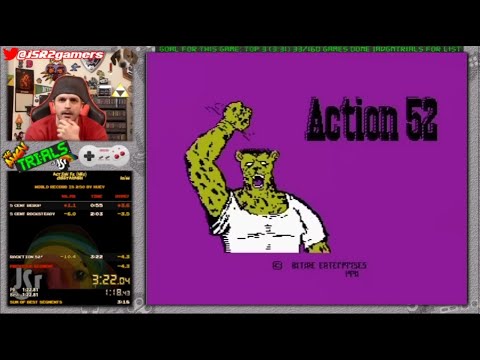 #34: Cheetahmen Speedrun in 3:21! (Action 52 NES Speedrun) | The AVGN ...