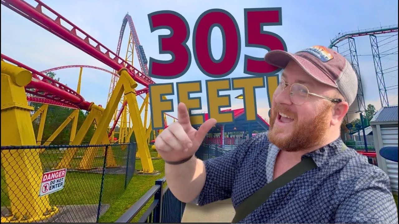 I rode Project 305 for the *first time* at Kings Dominion - YouTube