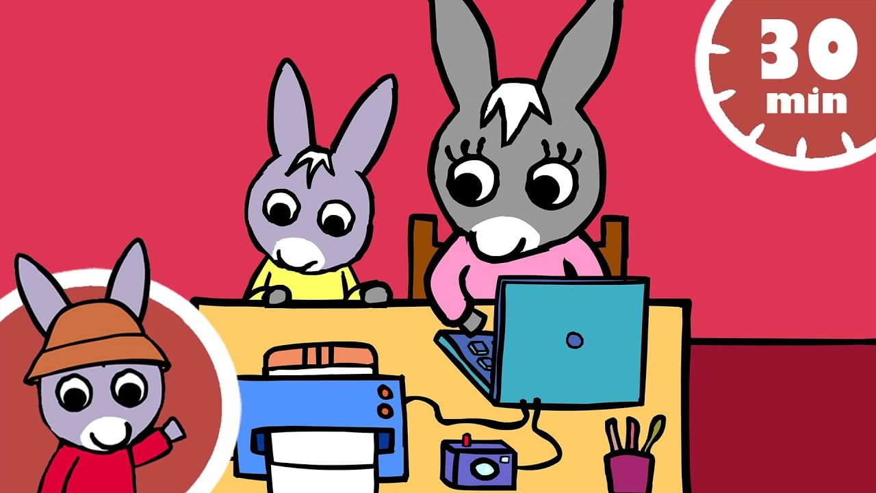 👩 Maman apprend à Trotro à utiliser l'ordinateur 💻 - YouTube