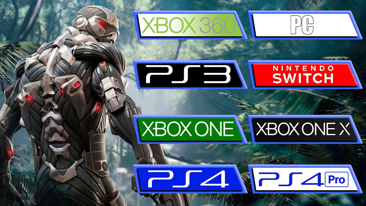 Crysis | PS3 - 360 - Switch - PS4 - Pro - ONE - ONEX - PC | All ...