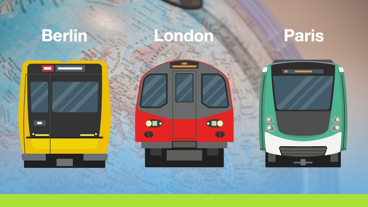 Every European Capital City Metro - YouTube