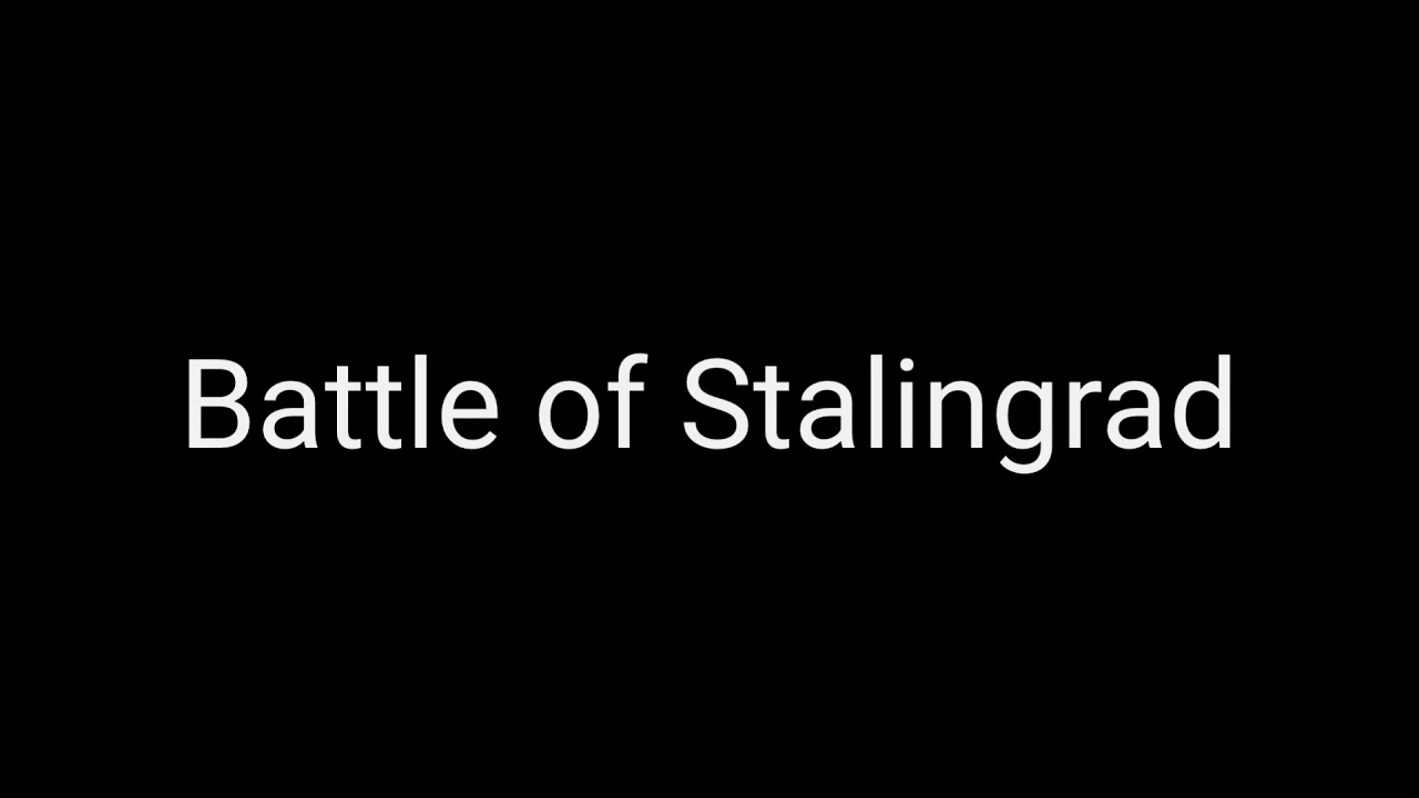 Battle of Stalingrad (Countryballs animation) - YouTube