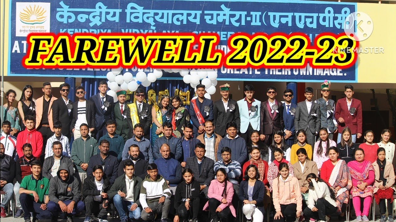 FAREWELL party 2022-23| Memorable day | Kv chamera -2| Versatile Tushar - YouTube