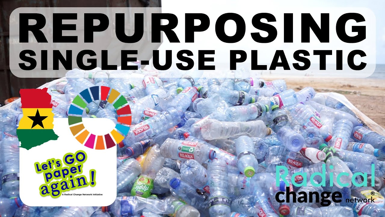 Plastic Repurposing in Ghana - YouTube