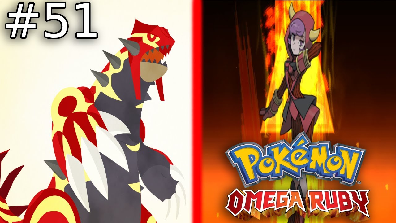 Pokemon Omega Ruby Episode 51 Red and Blue Orbs - YouTube