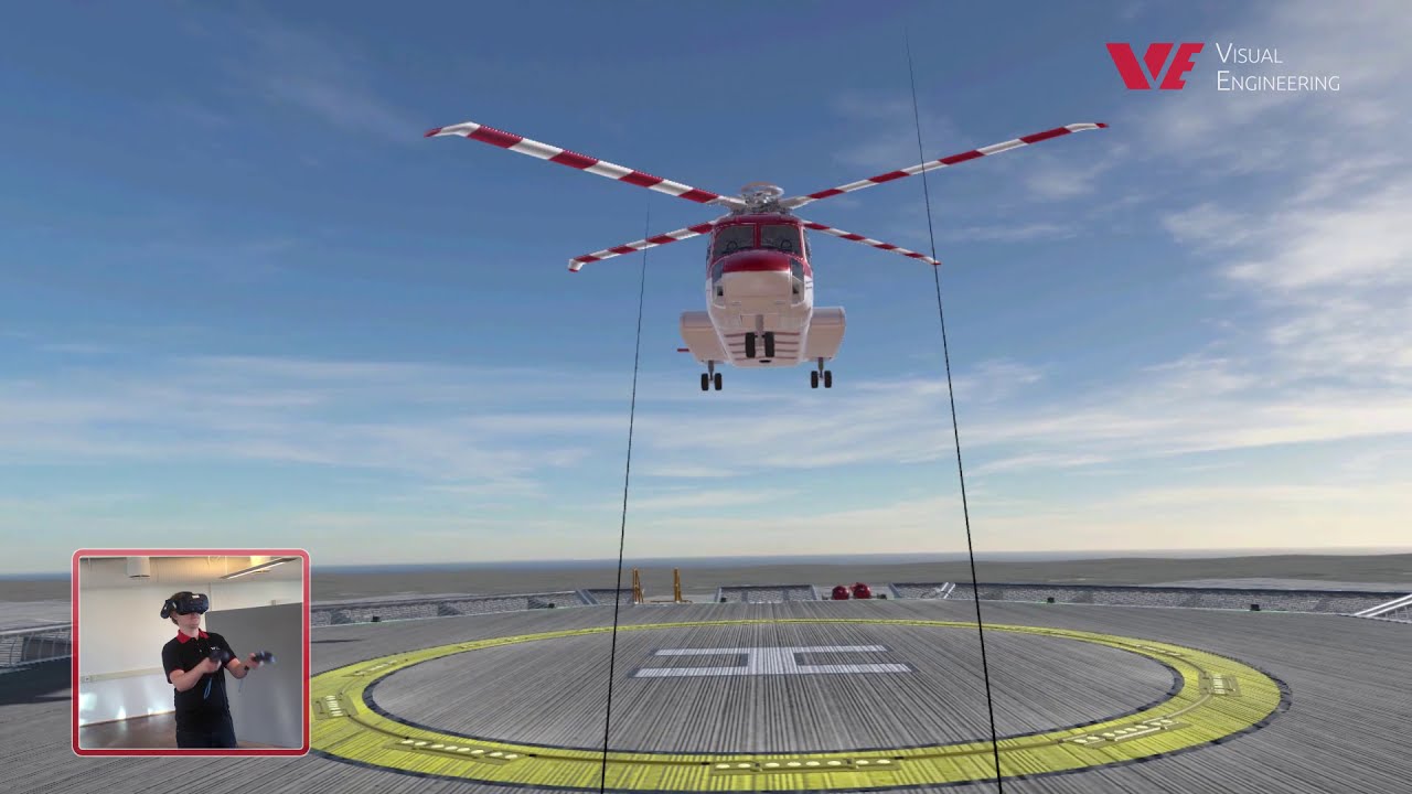 VE G-SIM for Helideck HLO Training - YouTube