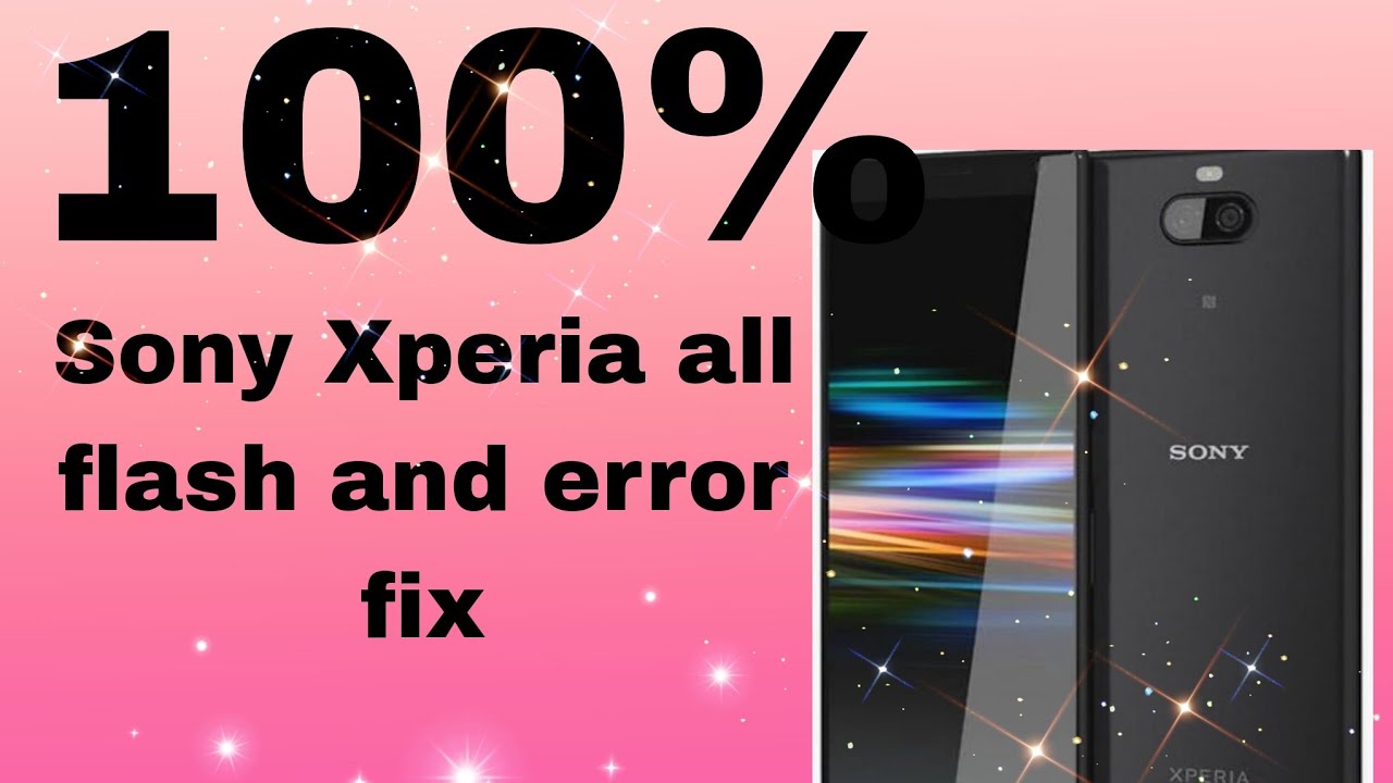 sony xperia m-c1904 flashing 100% - YouTube