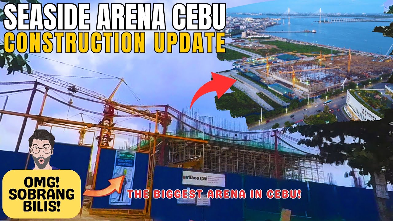 CEBU CITY SEASIDE ARENA UPDATE 16,000 Seating Capacity! Cebu ...