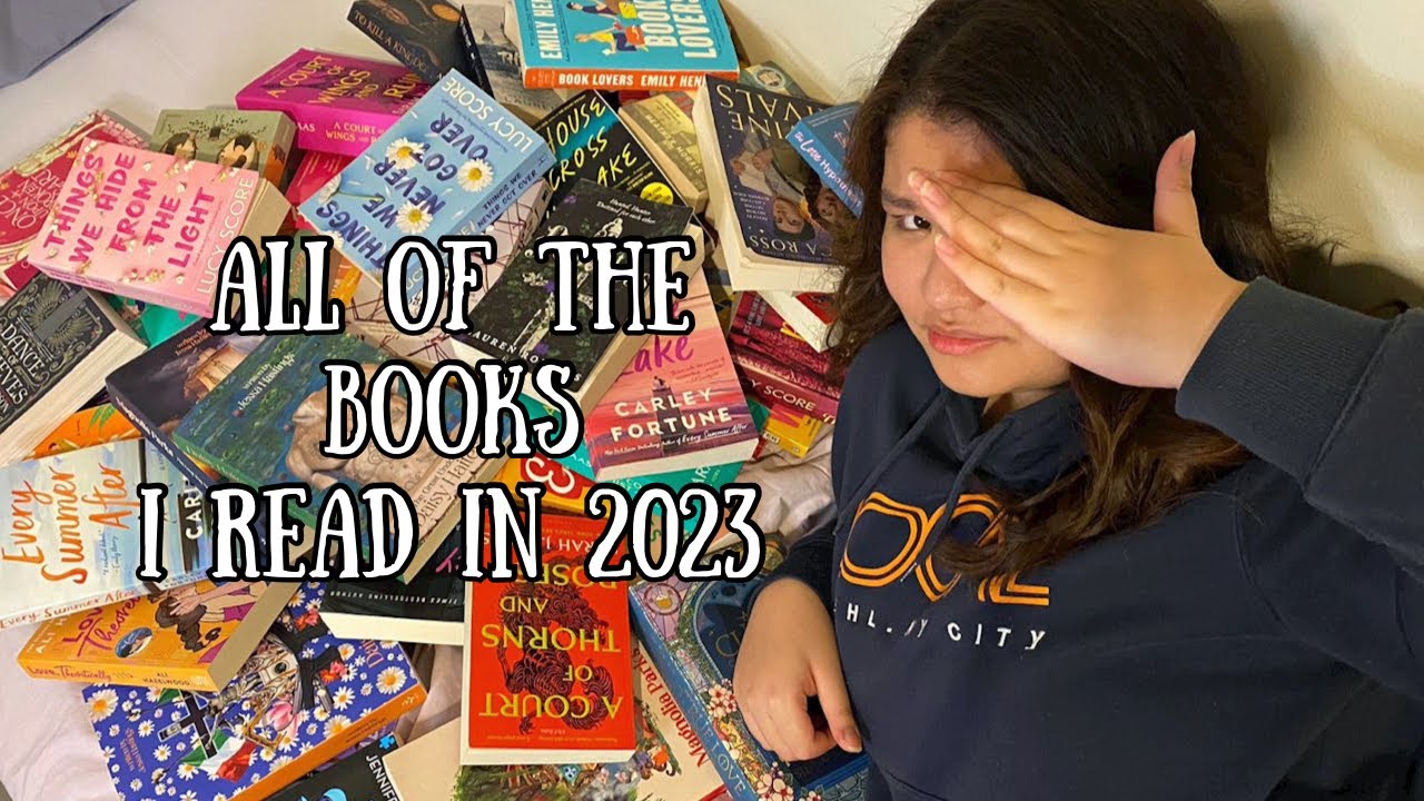All The Books I Read In 2023 🥹 | Natasha Emily - YouTube