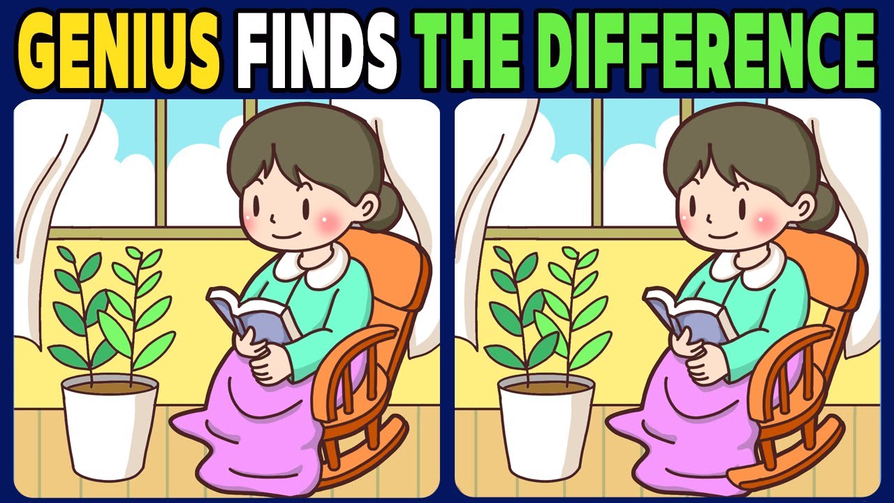 【Spot the difference】Genius finds the differences【Find the difference】7 ...