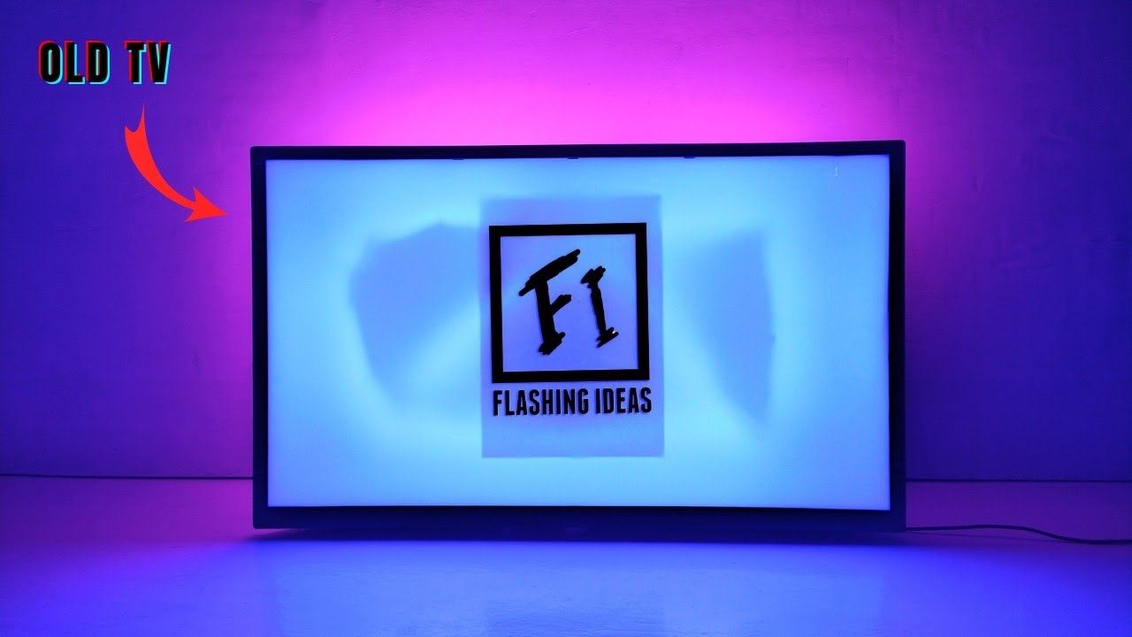 I Convert Old TV into a Led Logo Sign Board - YouTube