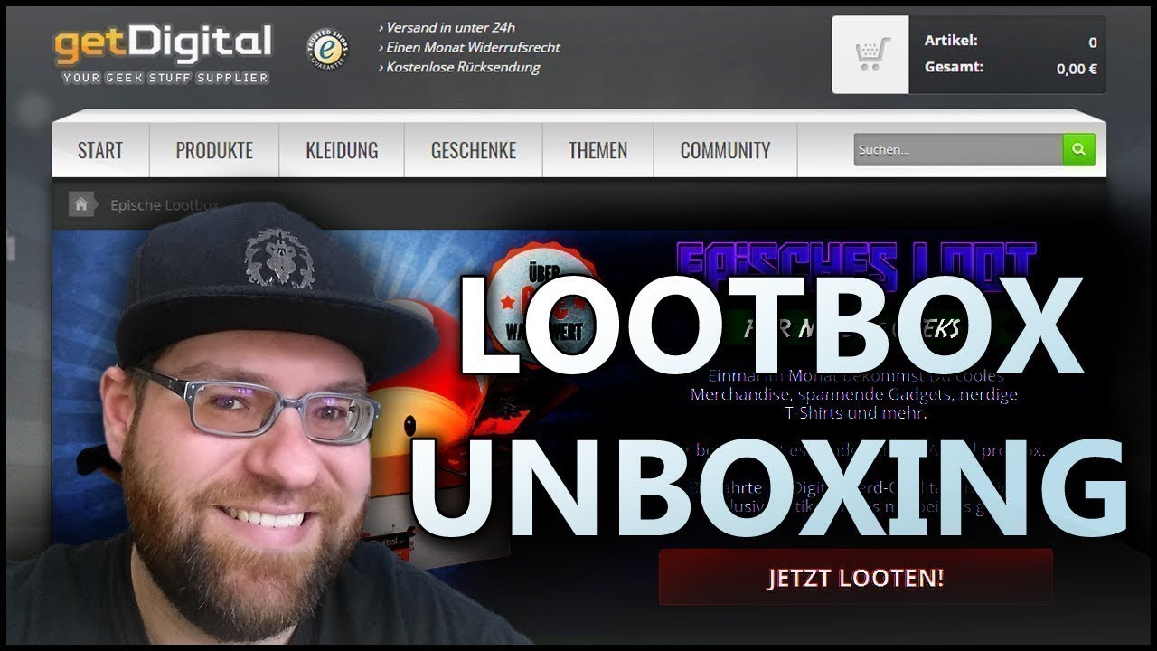 Die Juni 2019 Lootbox von GetDigital.de auspacken! [Sponsored] - YouTube