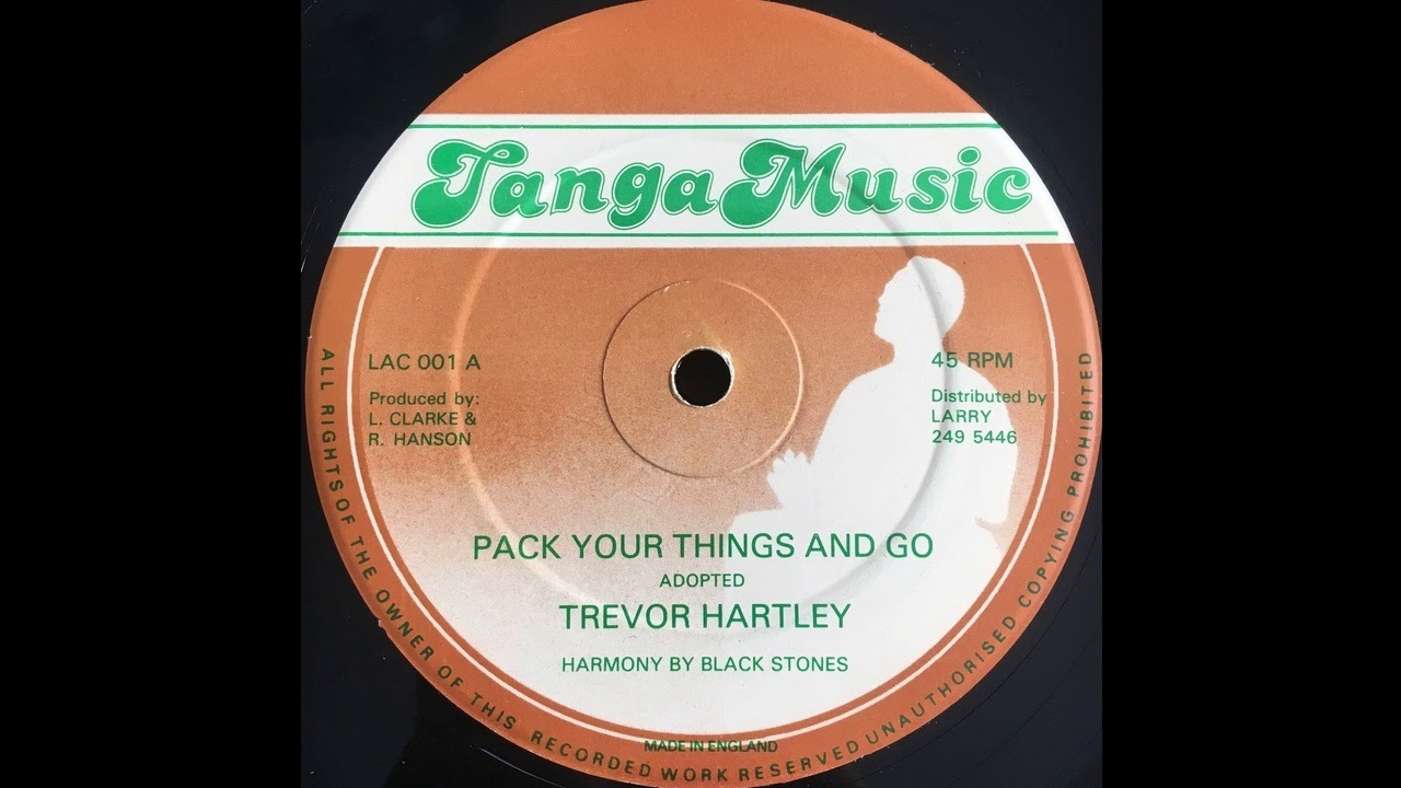 Trevor Hartley - Pack Your Things And Go - YouTube