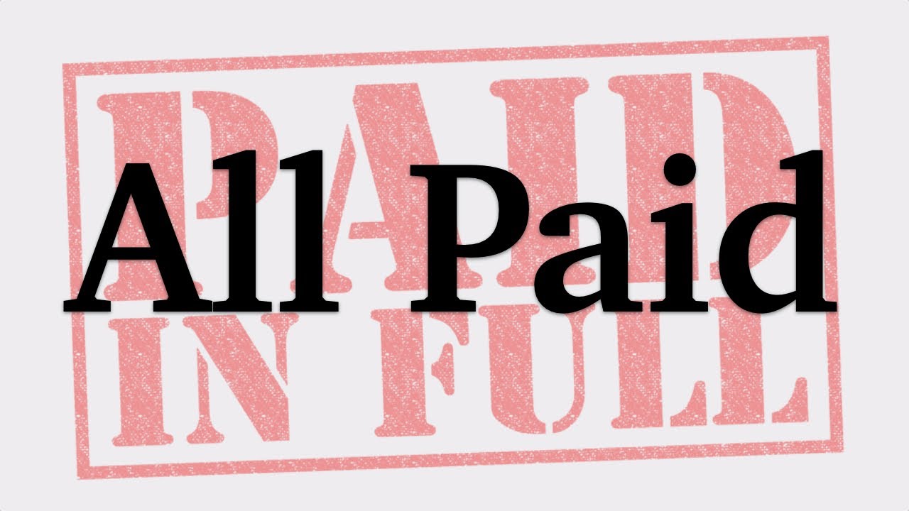 All Paid - YouTube
