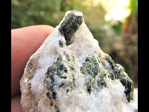 Viridine mineral specimen from Thasos island in the Aegean Greece ...